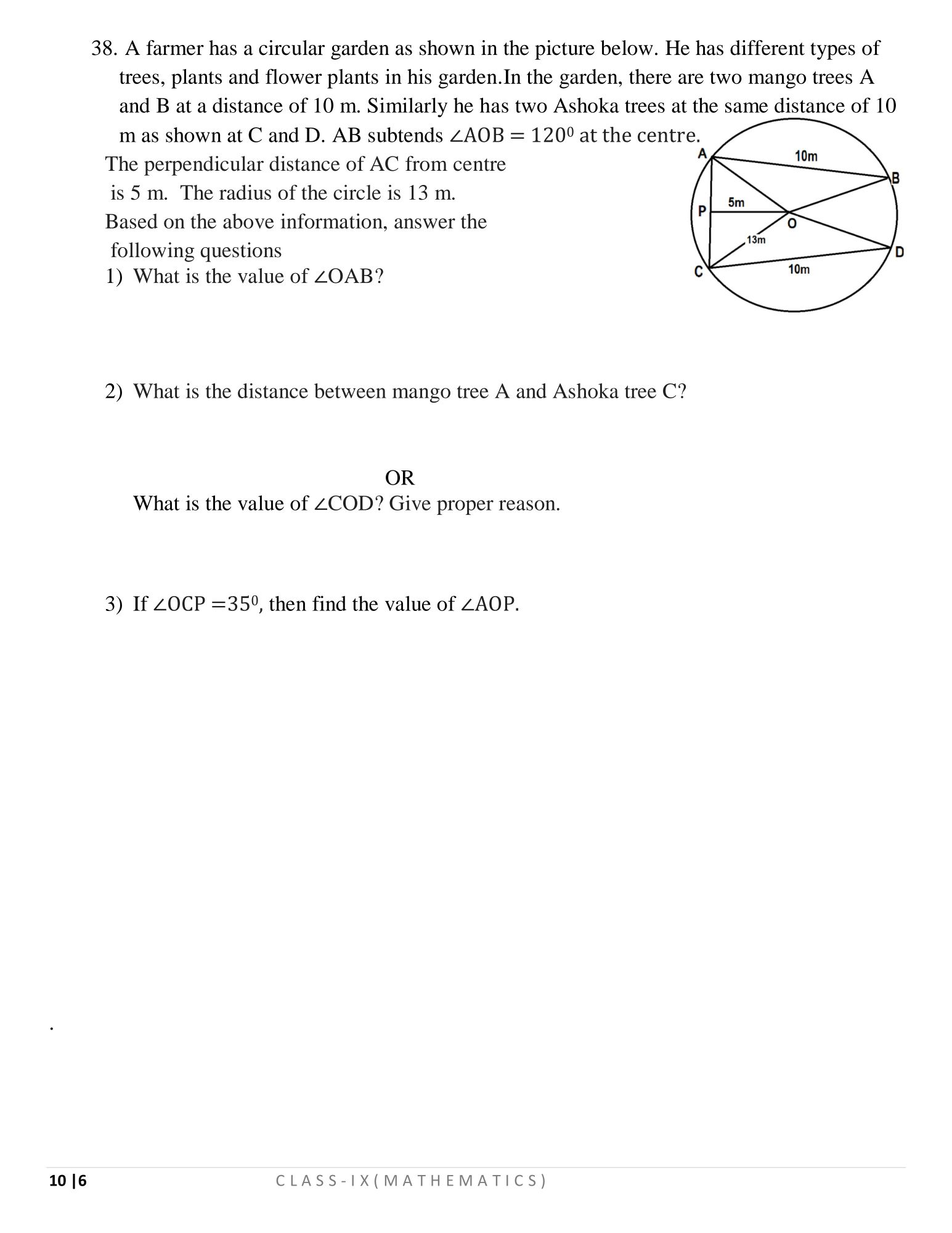 CBSE Sample Paper Class 9 Maths 2024-25 - SHARMA TUTORIAL