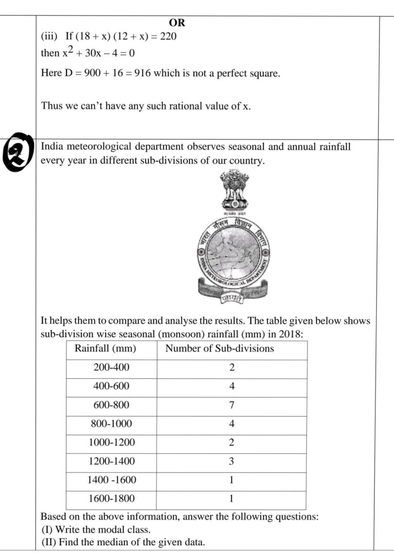 CASE STUDY BASED QUESTIONS CLASS 10 MATHS All Chapters - SHARMA TUTORIAL